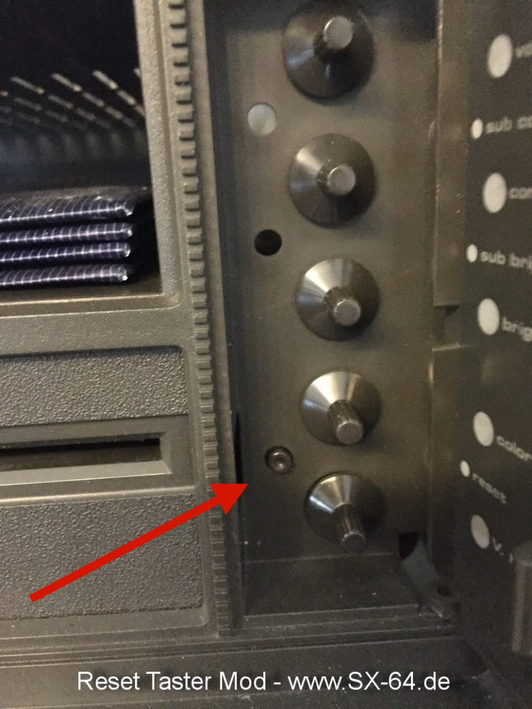 sx-64-reset-taster-front - SX-64 Retro Gaming und Vintage Computing ...